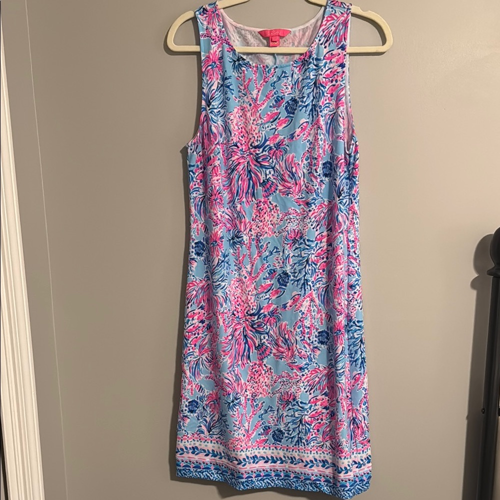 Lilly Pulitzer Larsen Stretch Terry Shift - Gem